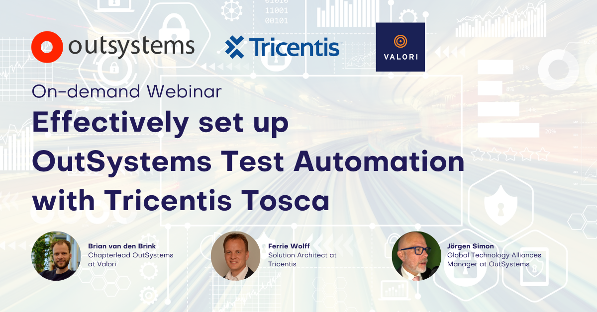 Effectively set up OutSystems test Automation with Tricentis Tosca - Valori